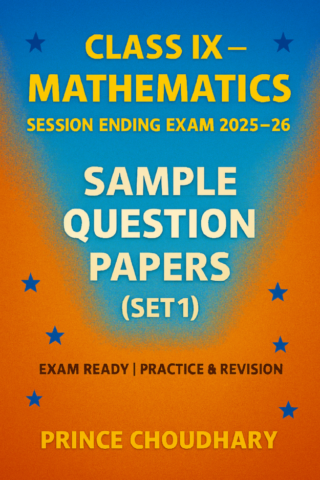 Class IX Mathematics Sample Question Paper – Set 1 (2025–26) - Studigoo ...